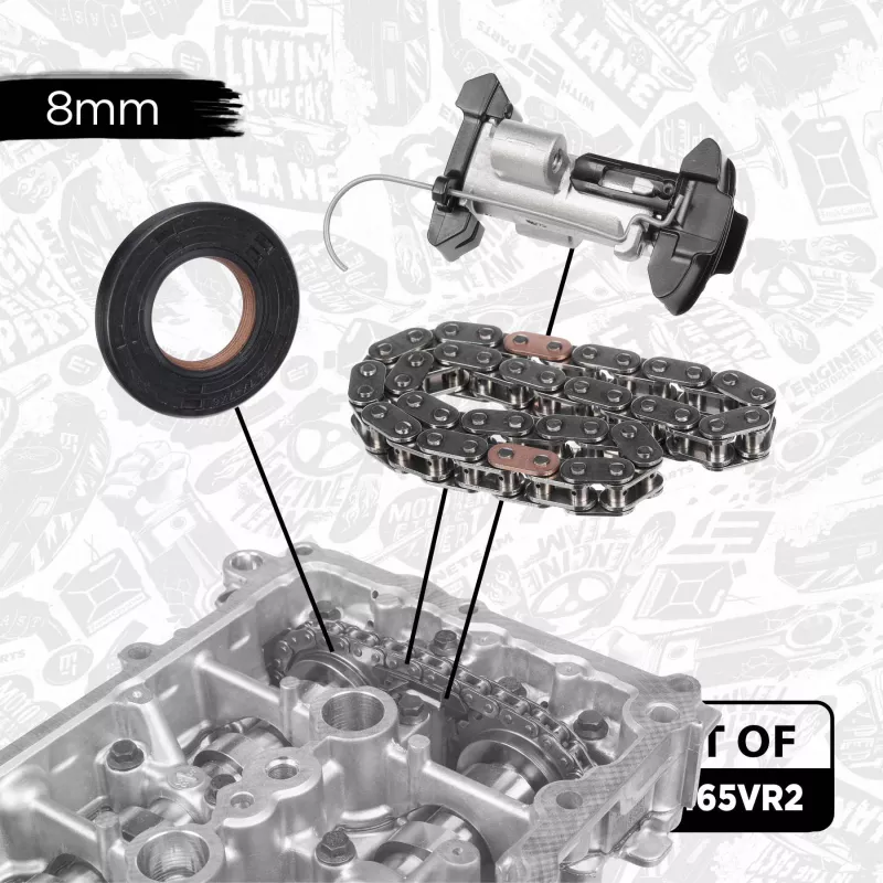 1697054780 OEM Jeu d'arbres à came