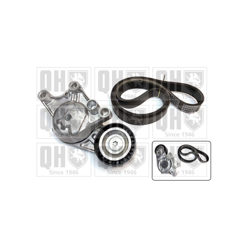 Kit de courroie d'accessoires pour CITROEN C4 Picasso 1,6 BlueHDi 120 120cv