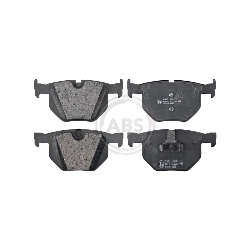 Jeu de 4 plaquettes de frein arrière pour BMW X5 E70 xDrive30d 235cv ...