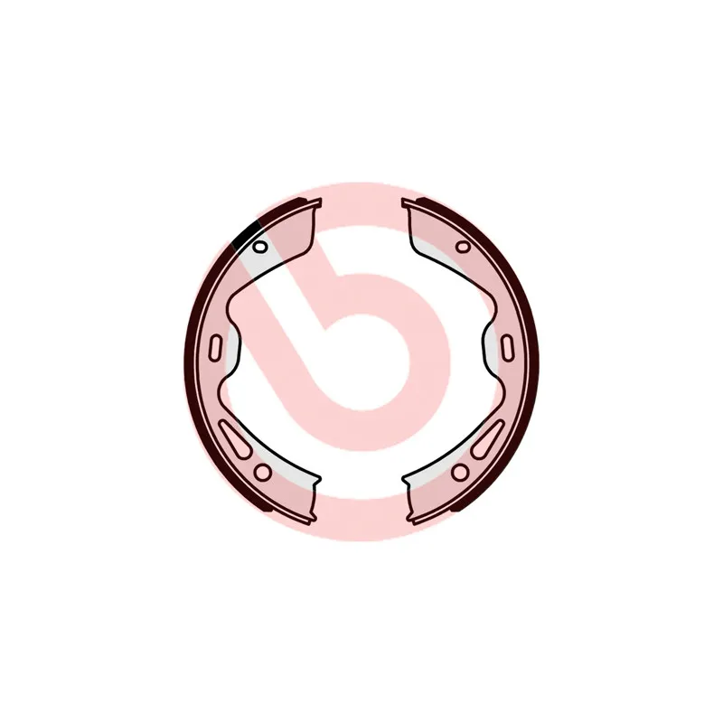 Jeu de mâchoires de frein à main pour PORSCHE 911 996 3.8 Turbo 540cv ...