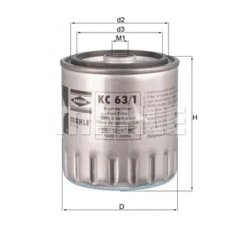 Filtre à carburant pour MERCEDES-BENZ CLASSE E W210 E 290 Turbo-D 129cv ...