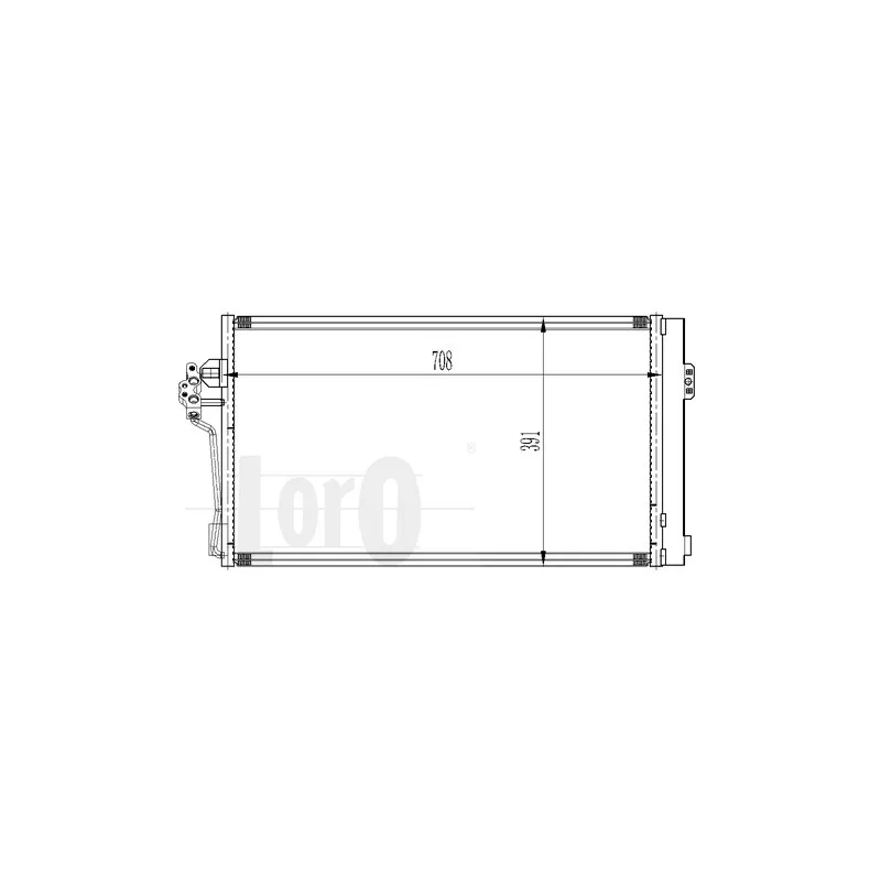 Condenseur pour MERCEDES-BENZ VITO Camionette W639 111 CDI 2.2 116cv ...