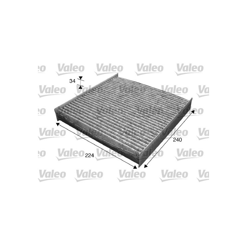 Filtre d'habitacle pour CITROEN BERLINGO Combispace MF 1,6 HDI 90 90cv