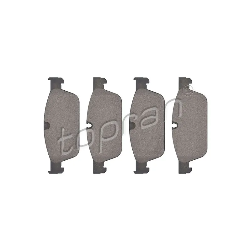 Jeu de 4 plaquettes de frein avant pour MERCEDES-BENZ GLE W166 AMG 43 4 ...