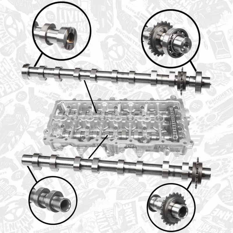 Kit arbre à cames et culbuteur pour PEUGEOT 2008 I 1.5 BlueHDI 120 ...