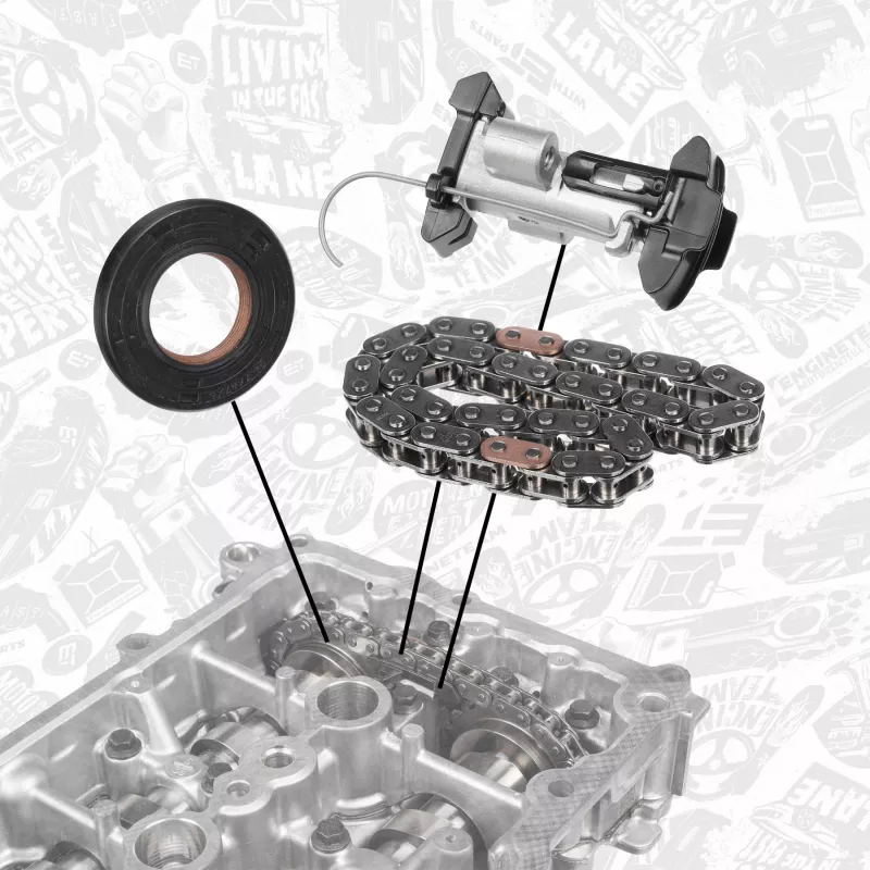 Kit arbre à cames et culbuteur pour PEUGEOT 2008 I 1.5 BlueHDI 120 ...